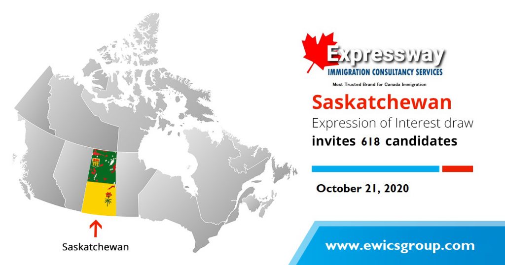 Saskatchewan EOI Draw | Immigration to Saskatchewan | Canada PR Visa