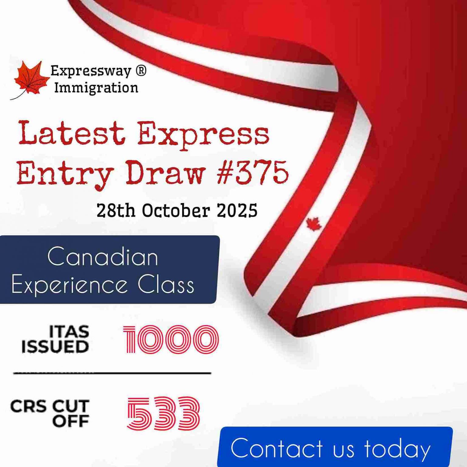 Express Entry Draw #375 | Canada Immigration | 1000 CEC Invited